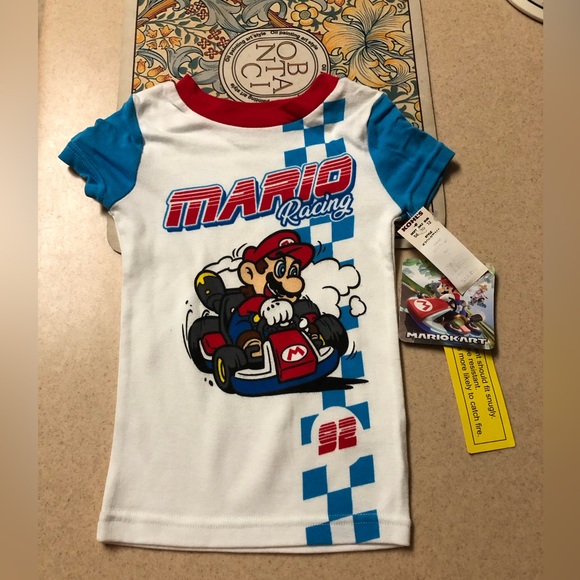 Nintendo | Pajamas | Nwt Nintendo Mario Kart Super Mario Brothers Boys ...